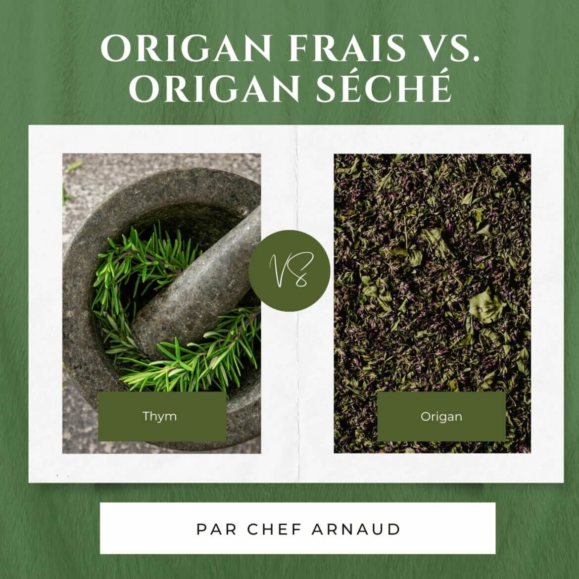 Origan vs. Thym - Le Comptoir de Toamasina