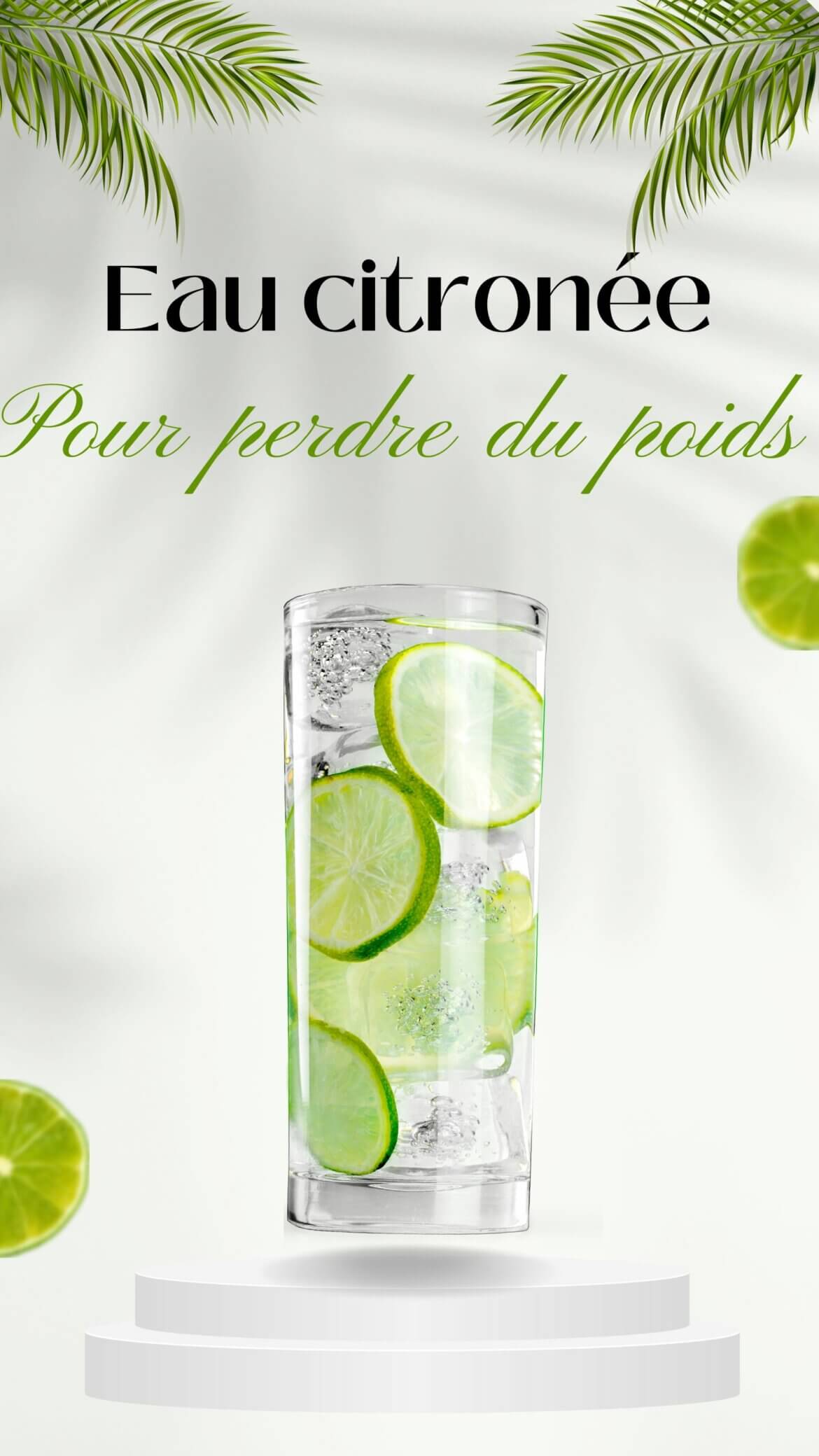 L’eau citronnée pour perdre du poids - Par Chef Arnaud