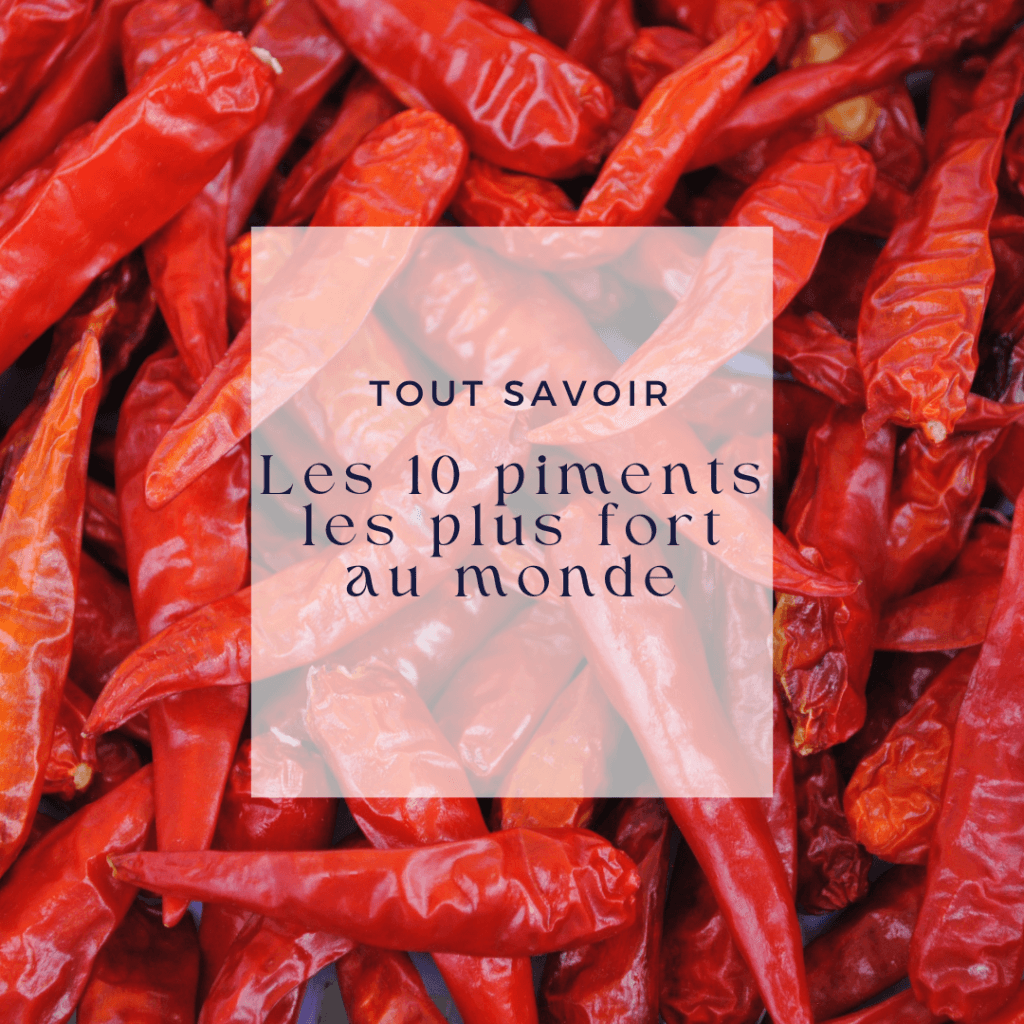 Les 10 piments les plus fort au monde - Par Chef Arnaud
