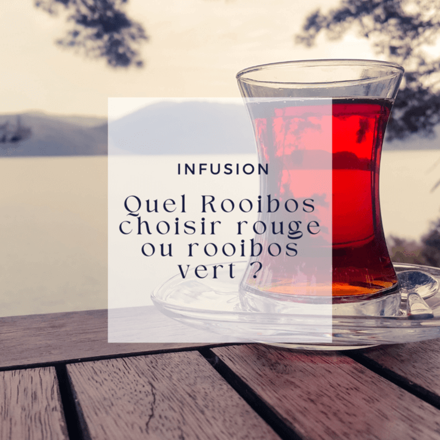 Quel Rooibos choisir rouge ou rooibos vert ? - Chef Arnaud
