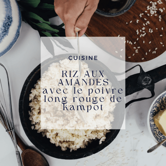 RIZ AUX AMANDES - Le Comptoir de Toamasina