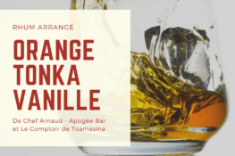 Rhum arrangé à l'ananas rôti et vanille - Le Comptoir de Toamasina
