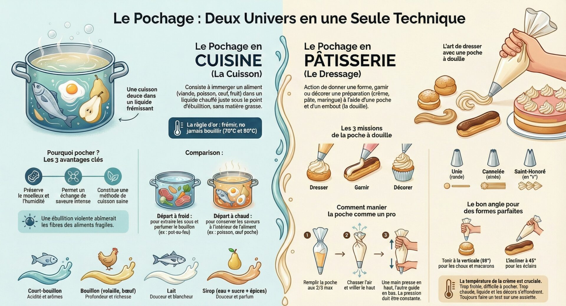 Pochage: Comment Pocher et Techniques de Pochage en Cuisine - Le ...
